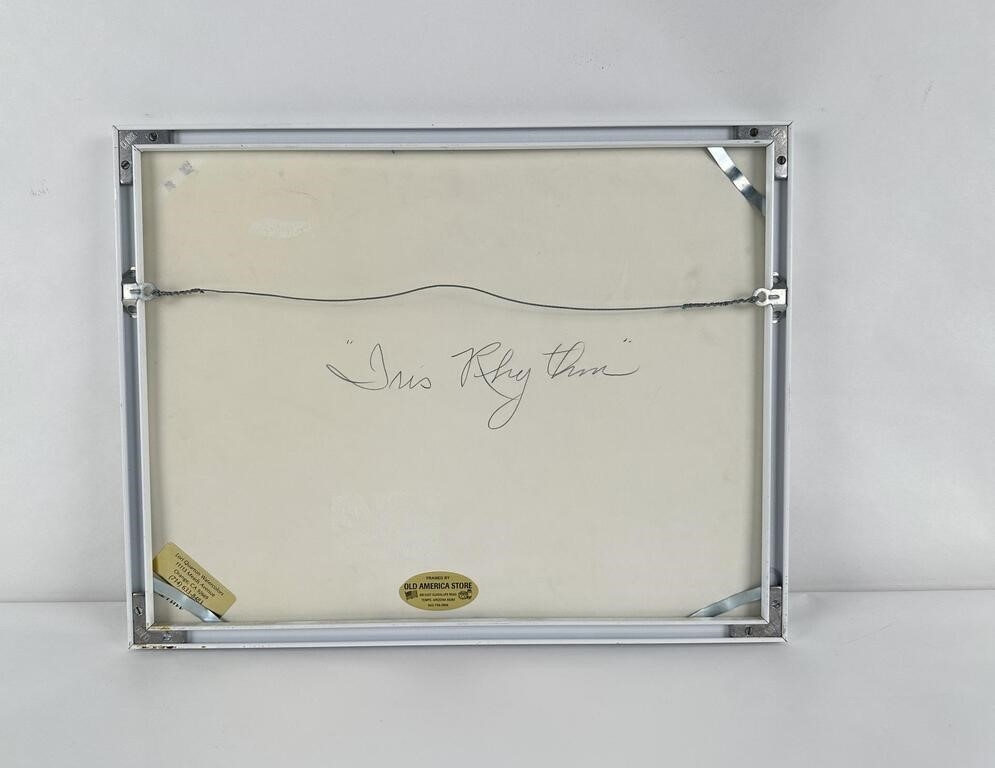 Lori Quarton | Lori Quarton Watercolor Painting Iris | MutualArt