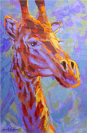 Mark Enslin | Giraffe's head | MutualArt