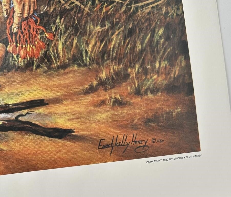 Enoch Kelly‏ Haney | Enoch Kelly Haney Medicine Songs Print | MutualArt