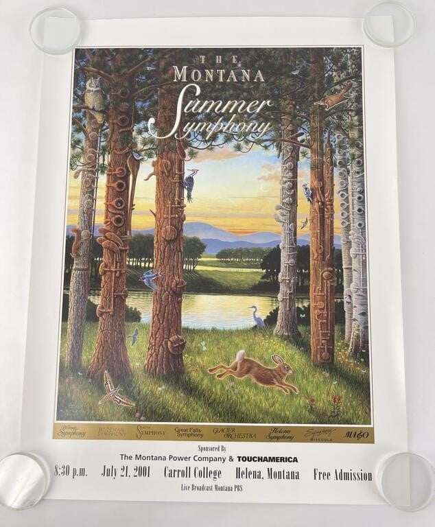 Monte Dolack | The Montana Summer Symphony Poster | MutualArt