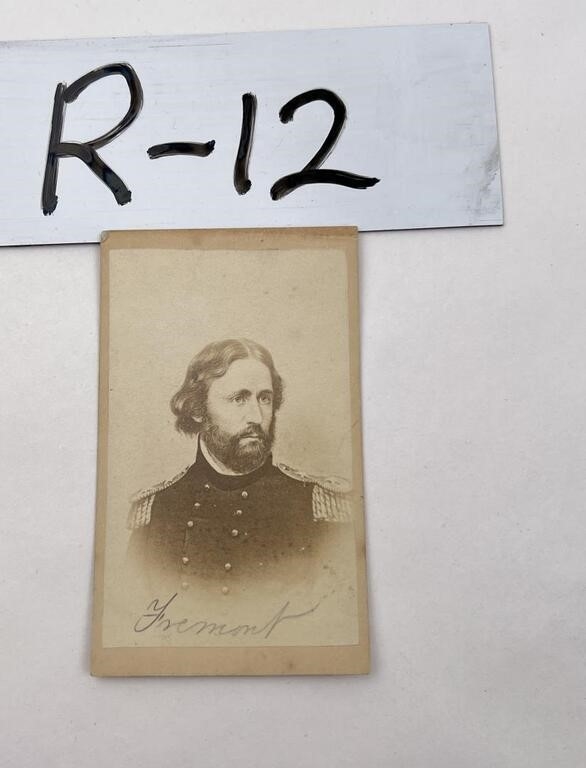 Georges William Thornley | Major General John Fremont Civil War CDV ...