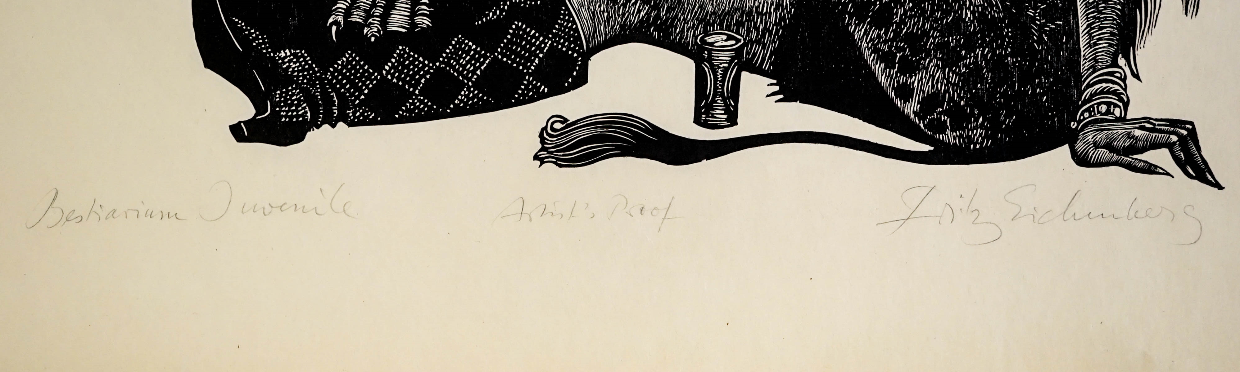 Fritz Eichenberg | Fritz Eichenberg AP Wood Engraving (1901) | MutualArt