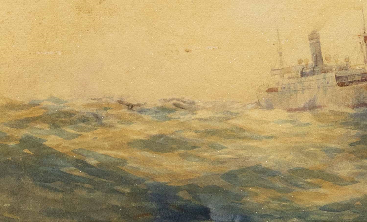 Frederick James Elliot | Of AUSN Cargo Ship Passes Through Port Jackson ...