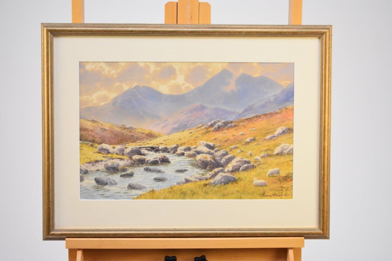 Warren Williams | Mountainous River Landscape | MutualArt