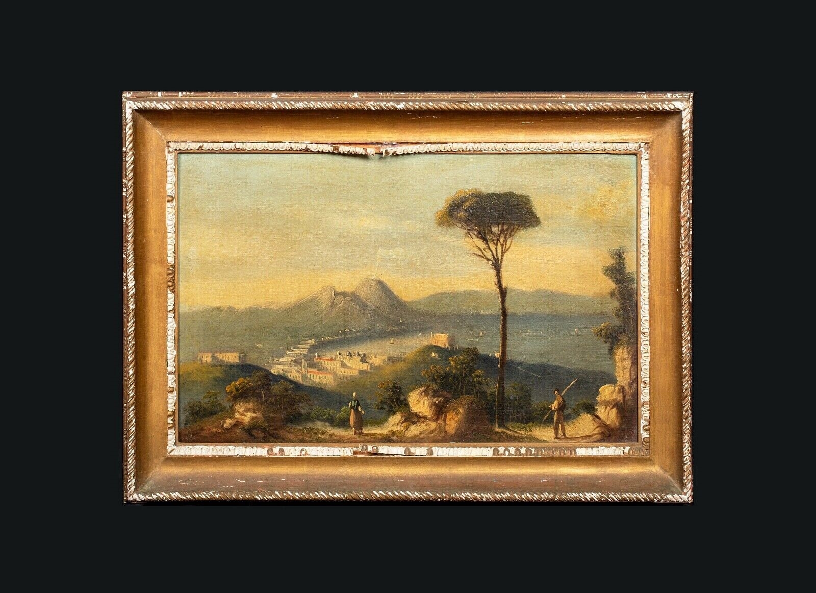 Neapolitan School, 19th Century | NEAPOLITAN SCHOOL THE BAY OF NAPLES ...