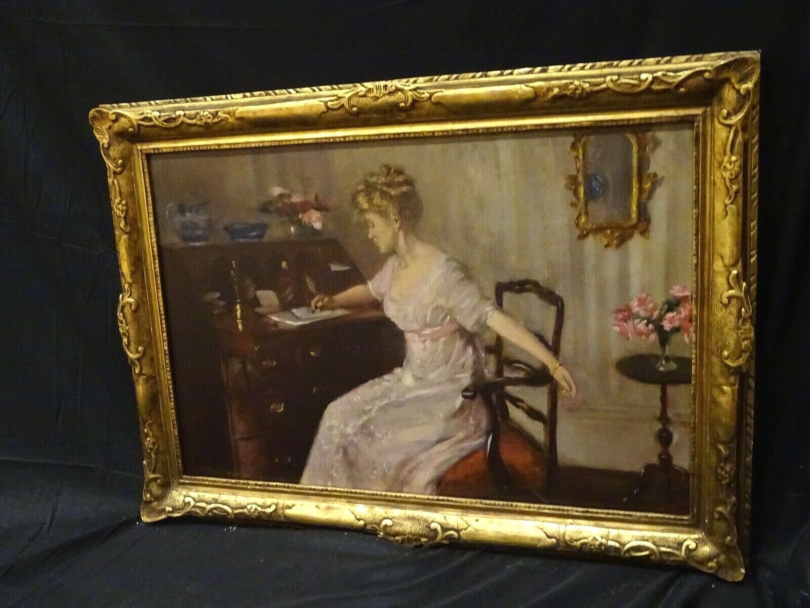 Percy Sturdee | PORTRAIT OF AN ELEGANT LADY OIL PAINTING (19th Century ...