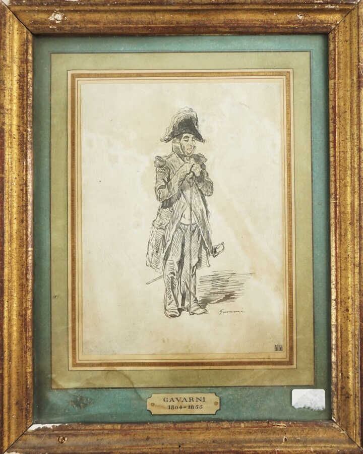 Paul Gavarni | Gendarme | MutualArt