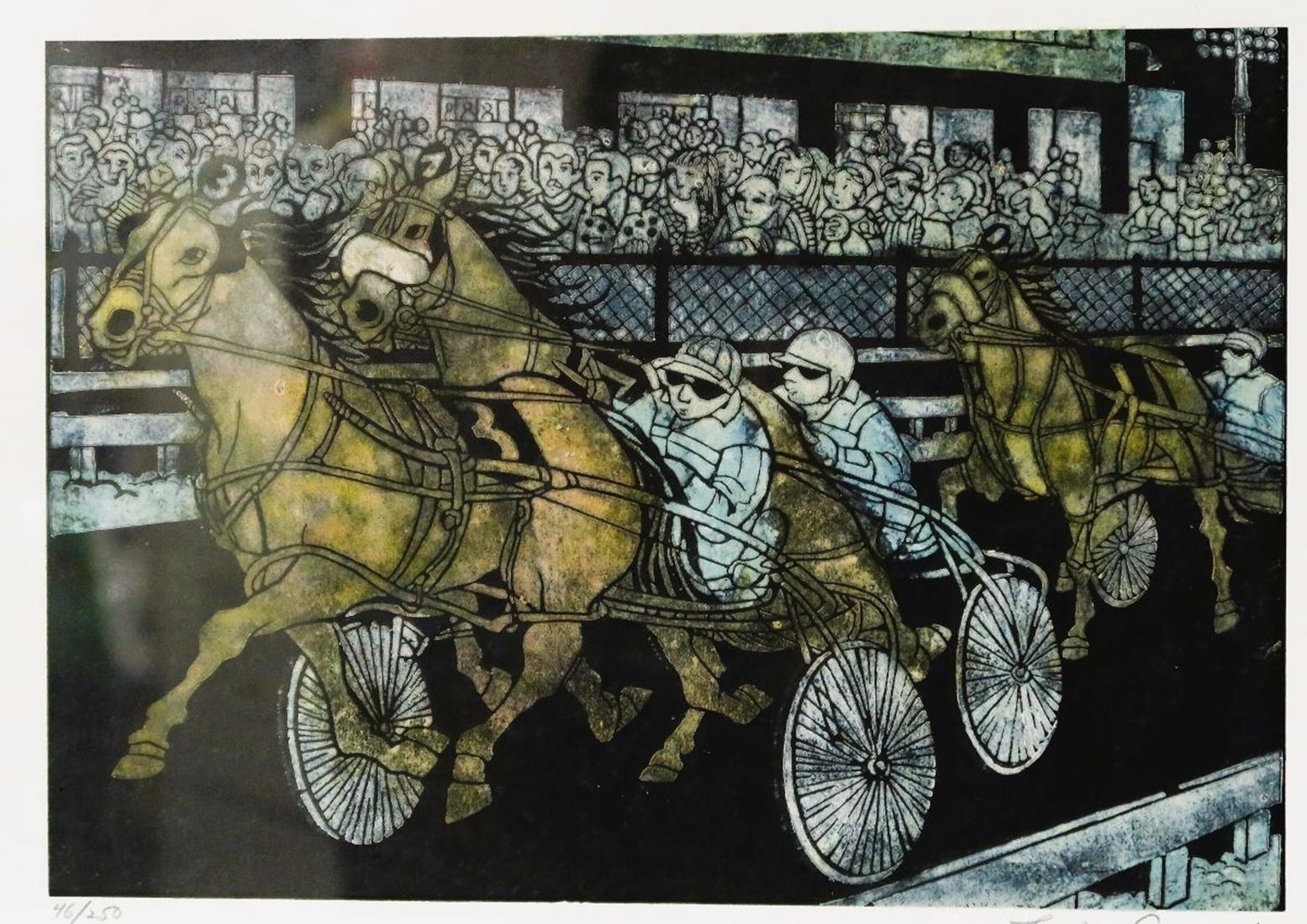 Louise August | THE HARNESS RACE | MutualArt