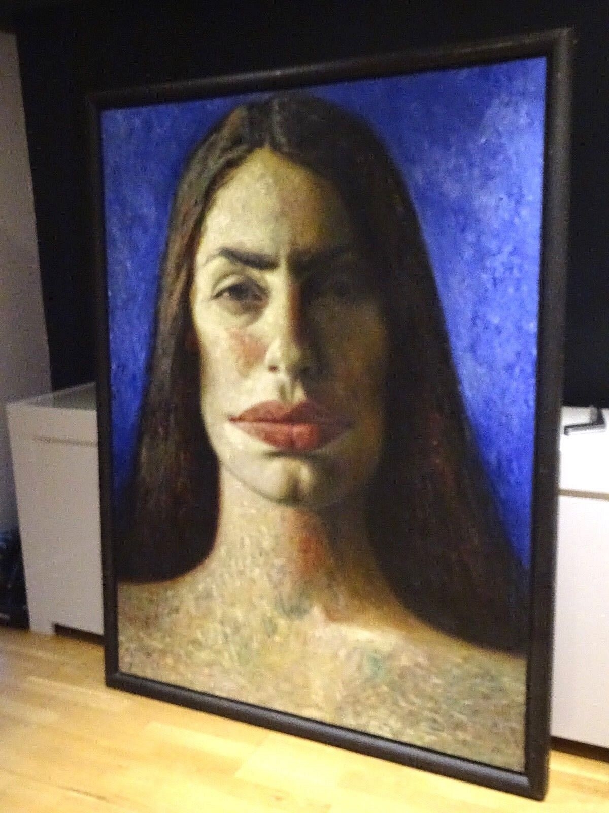 George Selling | PORTRAIT OF ARTIST PENNY GORING OIL PAINTING (20th ...