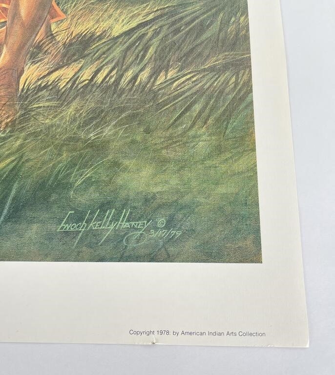 Enoch Kelly‏ Haney | Enoch Kelly Haney Owl Transformation Print | MutualArt