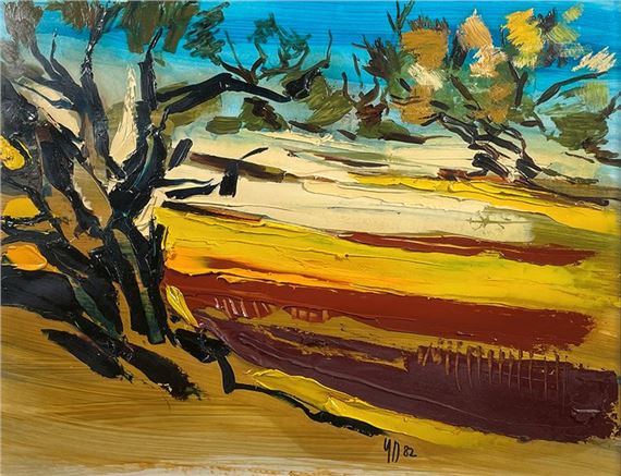 Isabelle Duret-Dujarric | The olive trees | MutualArt