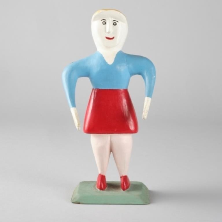 Charlie Tanner | WOMAN CARVING BY CHARLIE TANNER (1979) | MutualArt