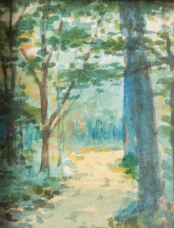Willard Morse Mitchell | a country road near Lac L'Achigan (Québec ...
