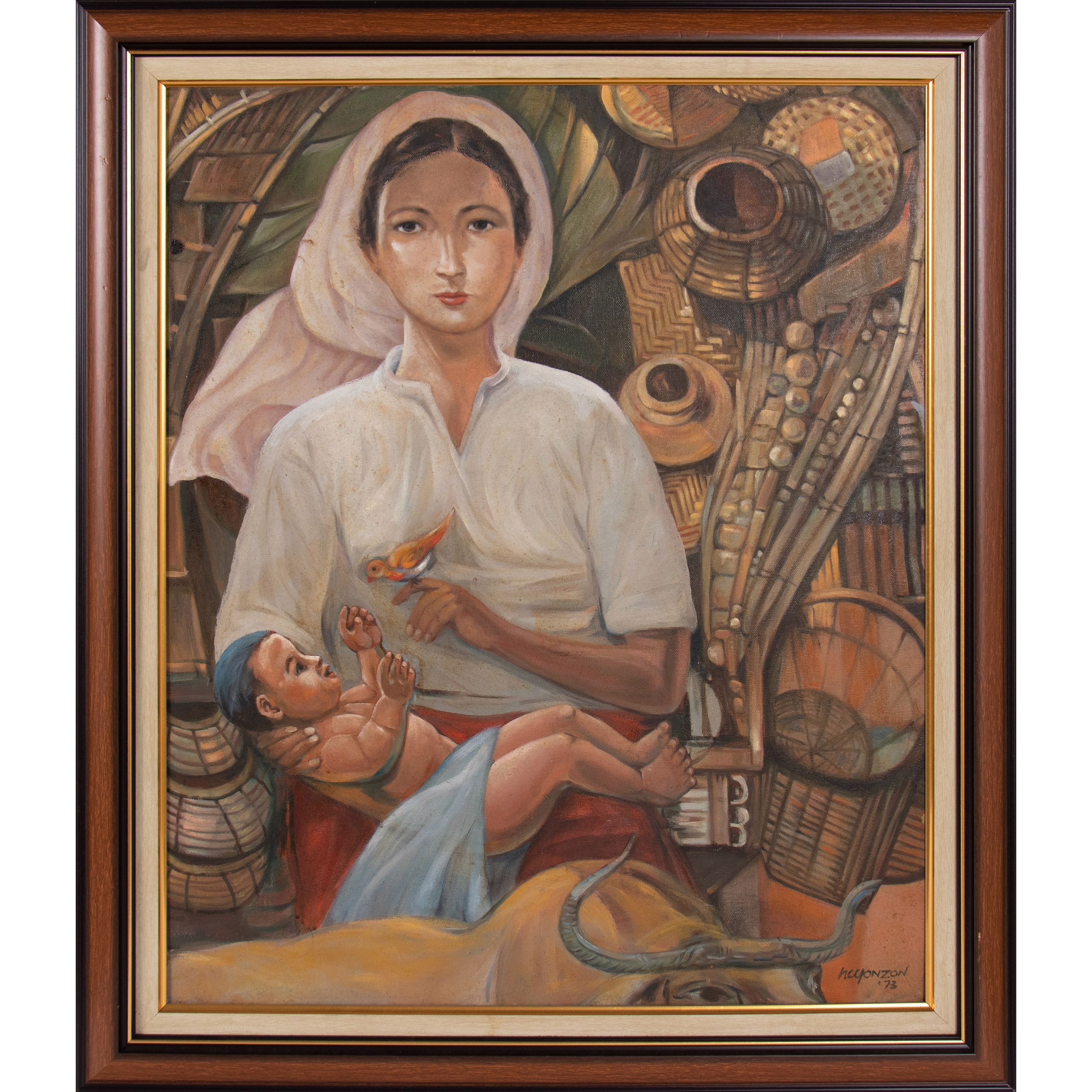 Hugo Yonzon | Untitled (Mother and Child) | MutualArt