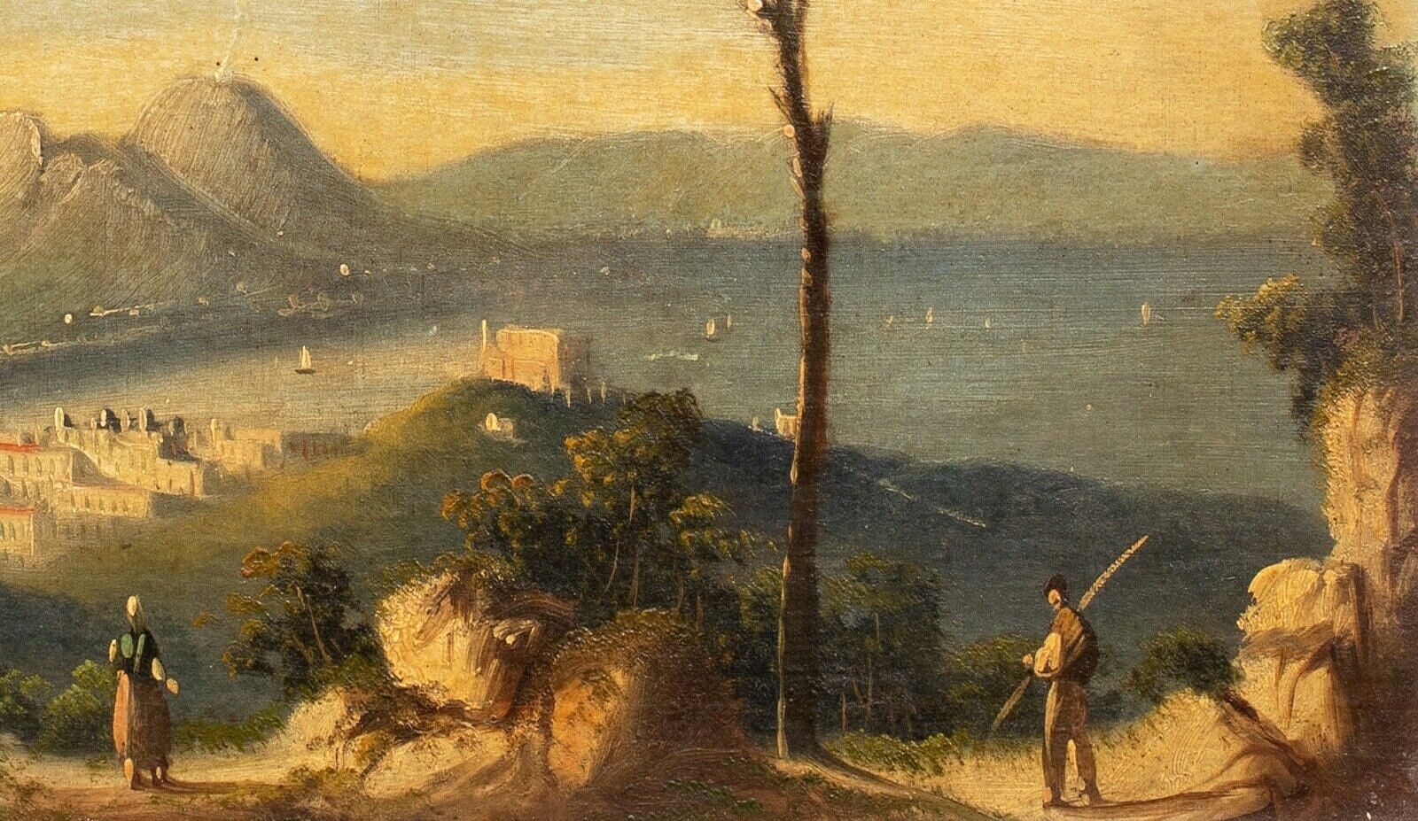 Neapolitan School, 19th Century | NEAPOLITAN SCHOOL THE BAY OF NAPLES ...