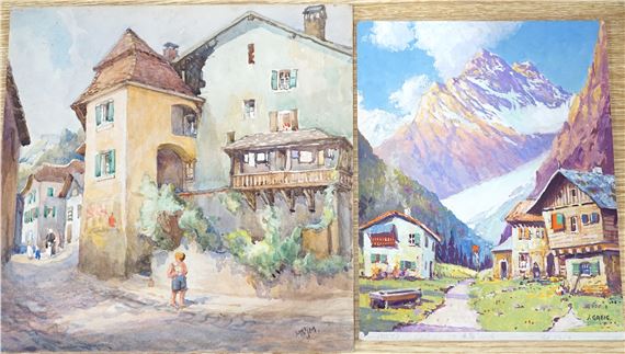 James Greig | Swiss alpine scene | MutualArt