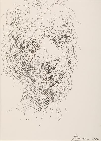Peter Howson Obe | Self portrait | MutualArt