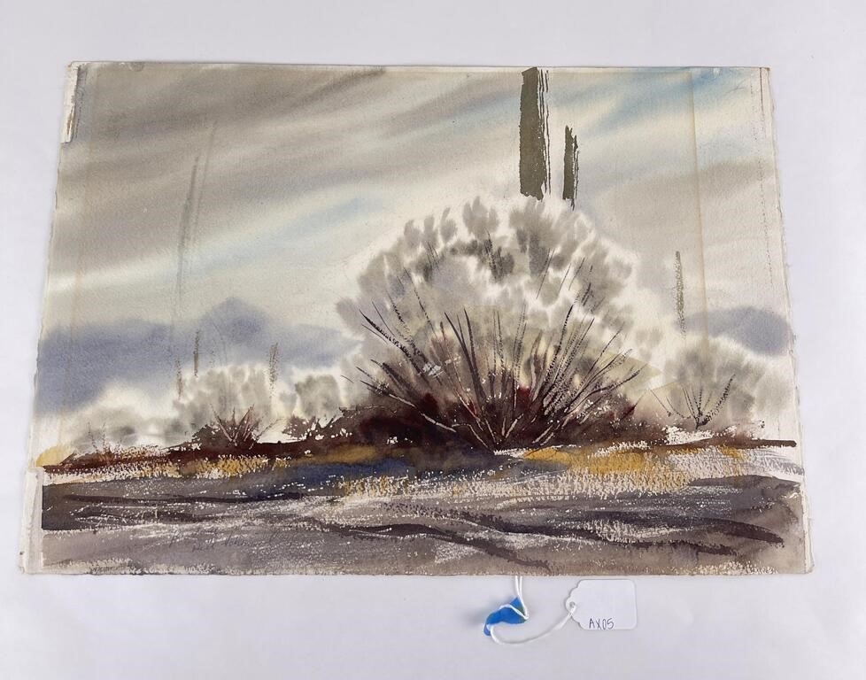 Bill Schmidt | Bill Schmidt Watercolor Painting | MutualArt