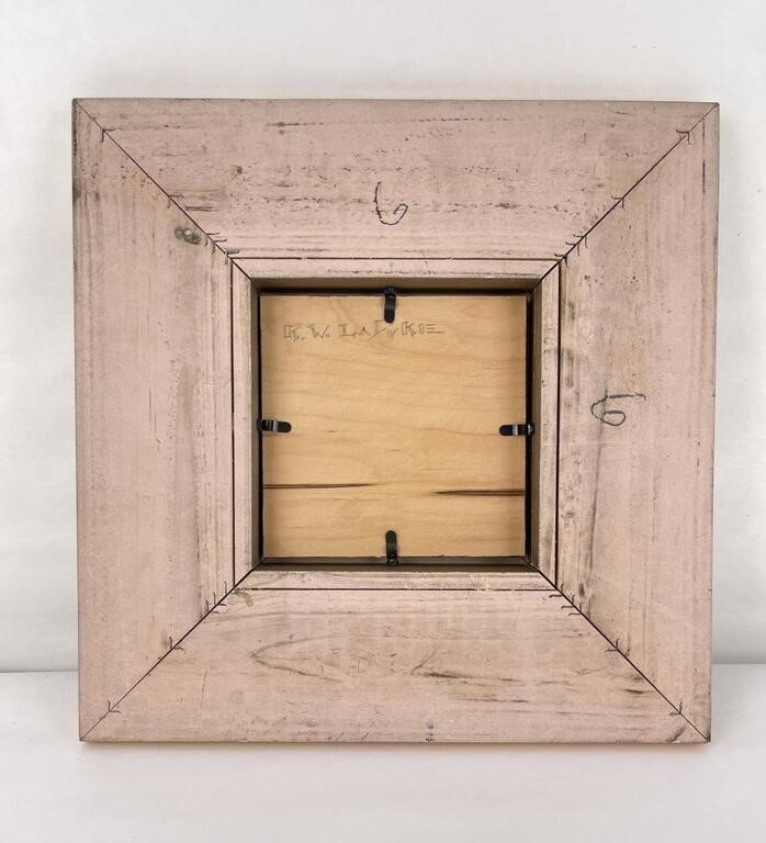 Robert LaDuke | Robert LaDuke Oil on Board Painting (Circa 2001 ...