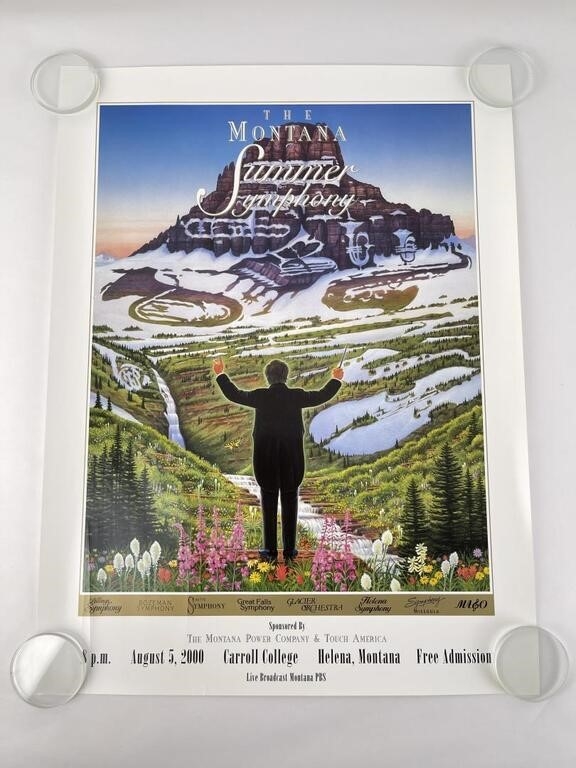 Monte Dolack | The Montana Summer Symphony Poster | MutualArt