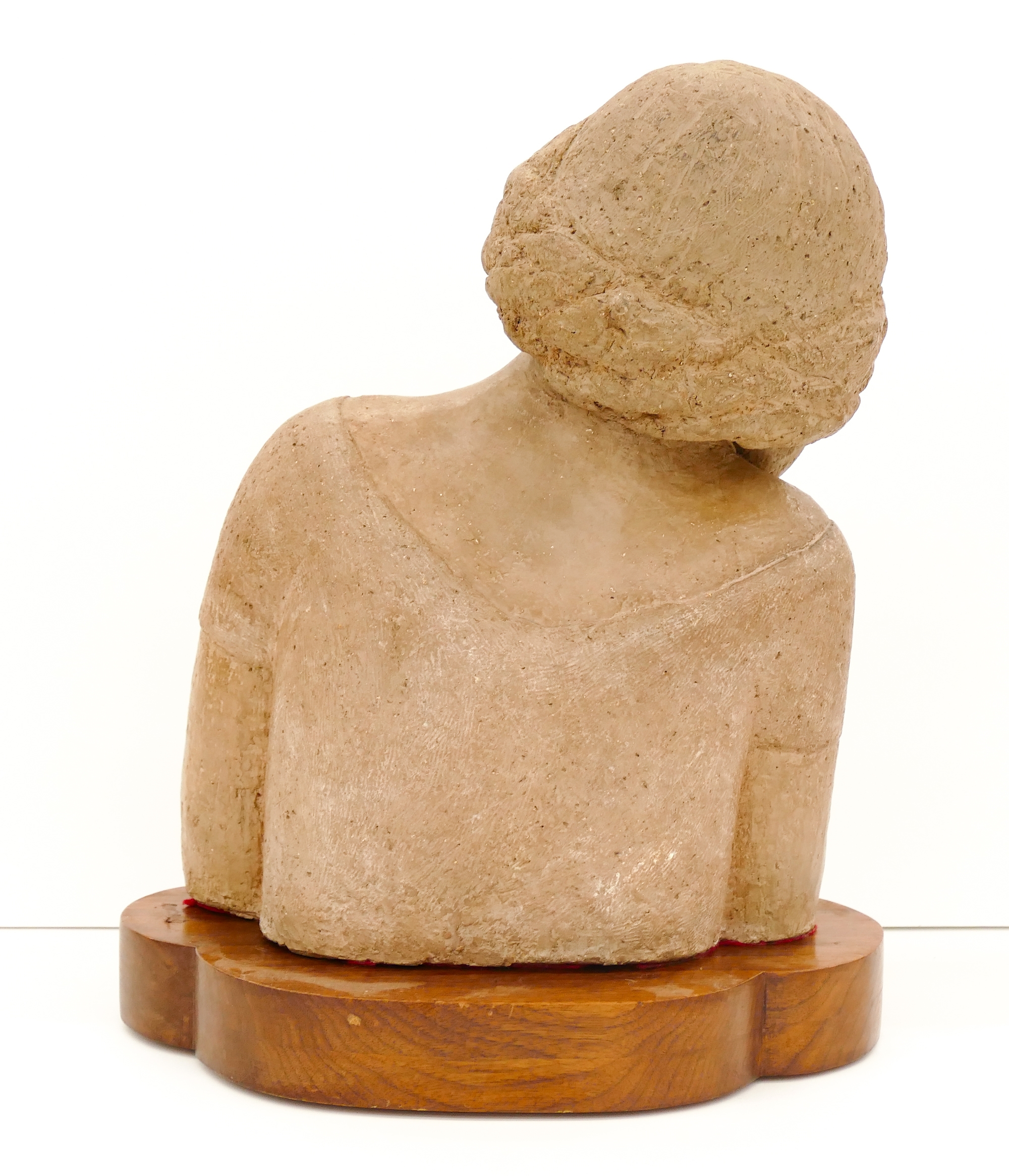 Ebba Rapp | Ebba Rapp Stoneware ''Self Portrait'' Sculpture on Base 15 ...