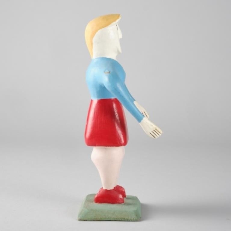 Charlie Tanner | WOMAN CARVING BY CHARLIE TANNER (1979) | MutualArt