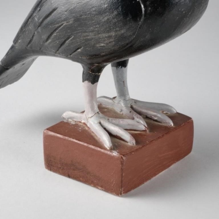 Wilfrid Richard | A life size crow carved by renowned folk artist ...