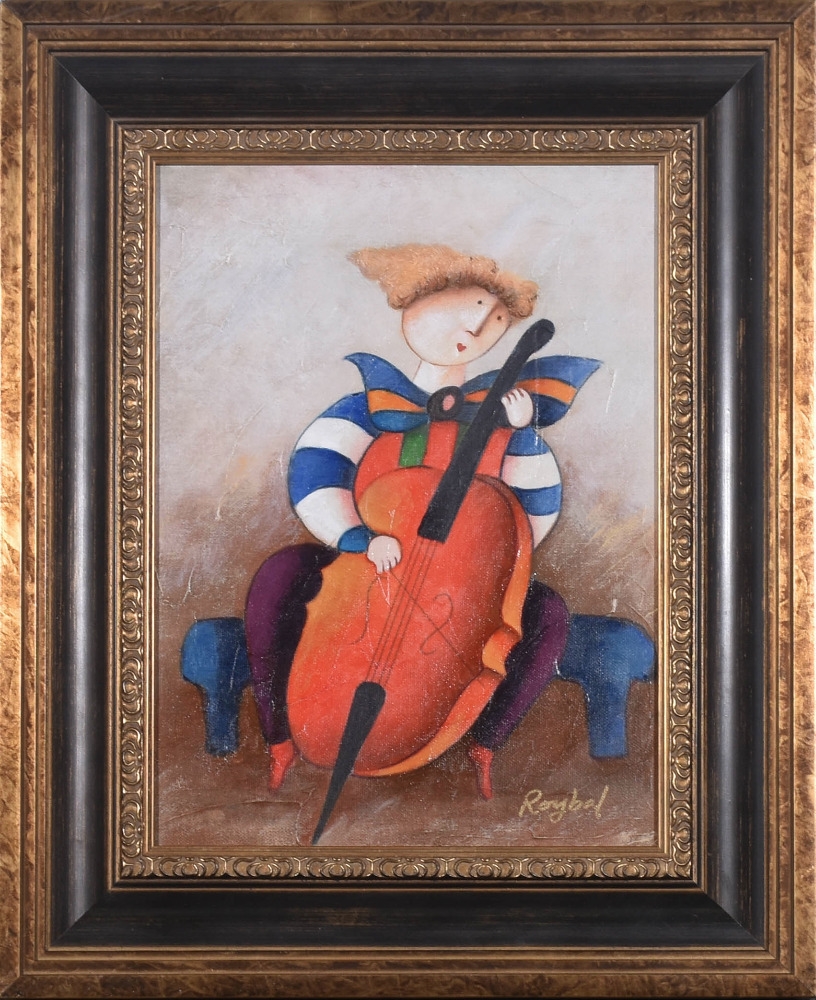 Joyce Roybal | The Cellist | MutualArt