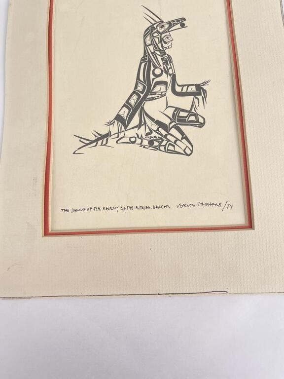 Vernon Stephens | Vernon Stephens Haida Indian Print | MutualArt