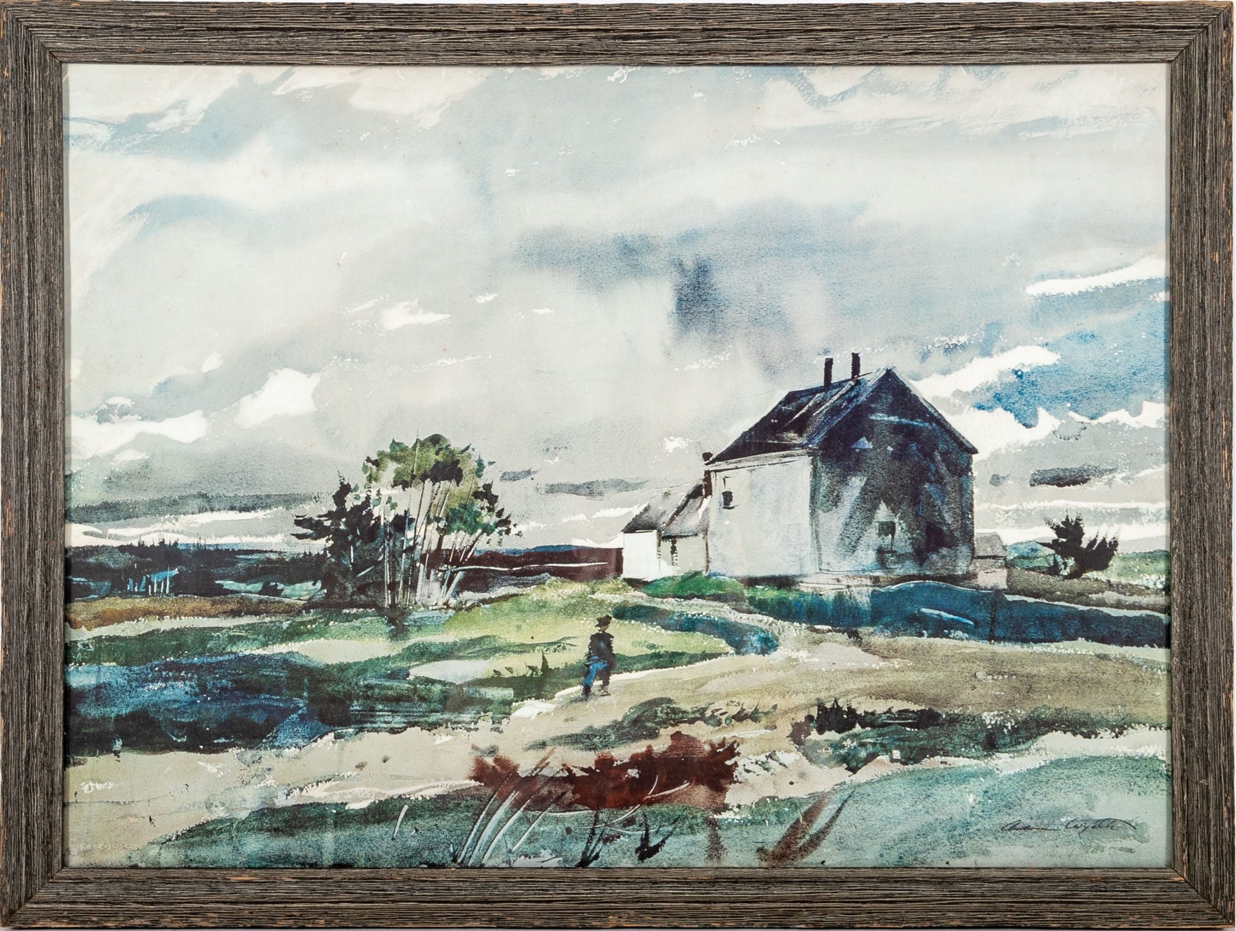 Andrew Wyeth | Olson Farm | MutualArt