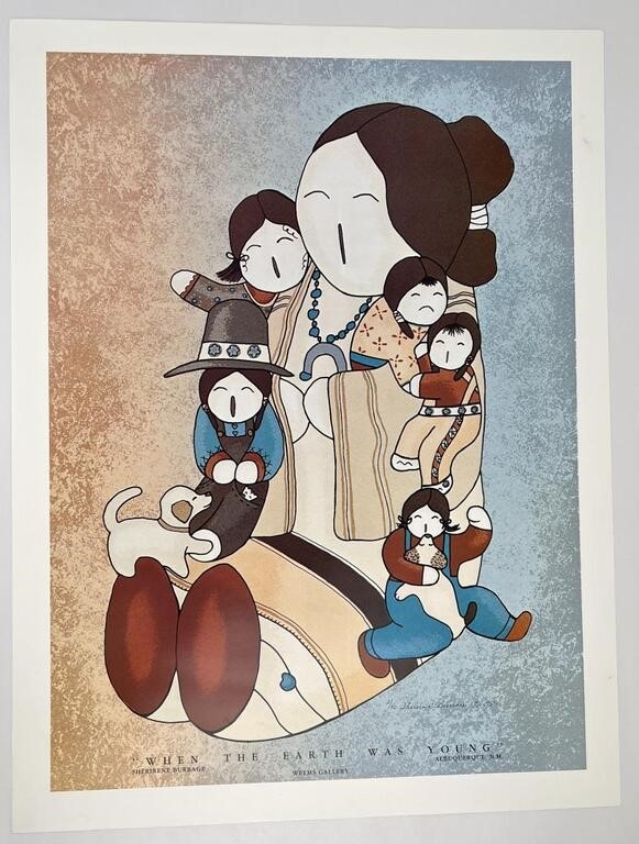 Sherirene Burrage | Sherirene Burrage Signed Numbered Print | MutualArt