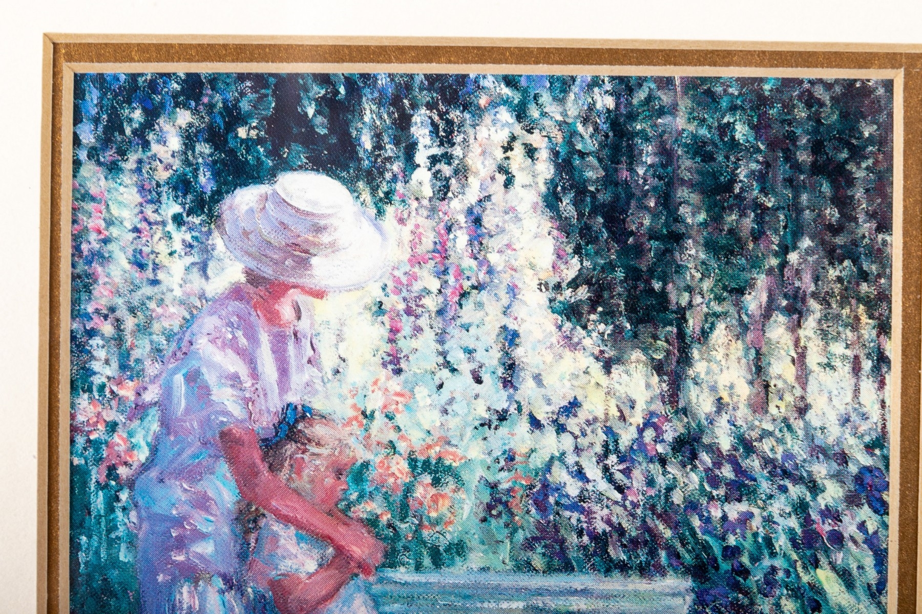 Myra Tinsley | B. 1936) Depicting Ladies In Gardens | MutualArt