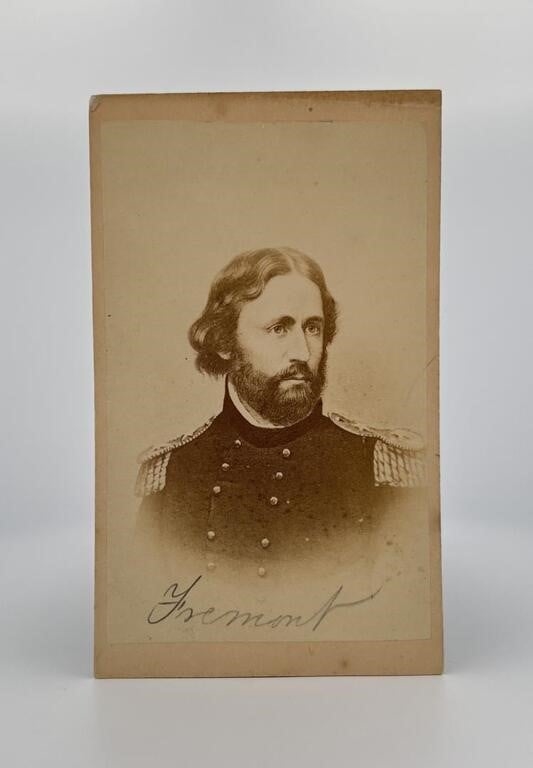 Georges William Thornley | Major General John Fremont Civil War CDV ...