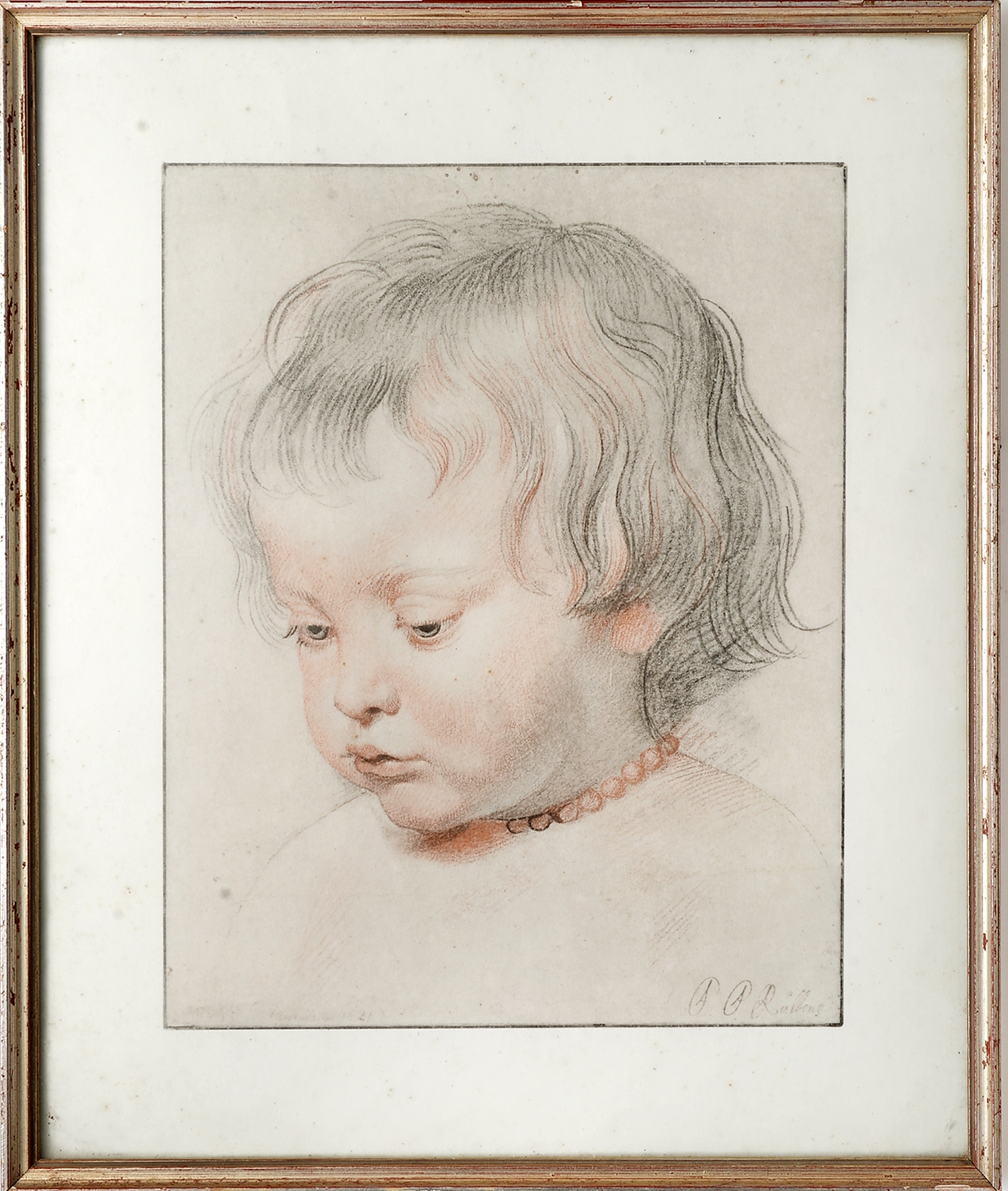 Peter Paul Rubens | Nicolaas Rubens Wearing a Coral Necklace | MutualArt