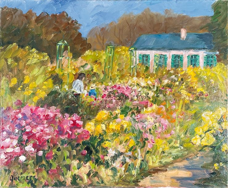 Jean Quéméré | Monet's garden in Giverny | MutualArt