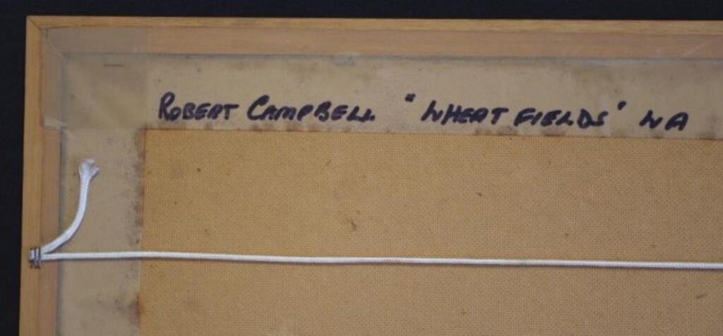 Robert Richmond Campbell | Robert Campbell (1902 - 1972) 'Wheatfields ...