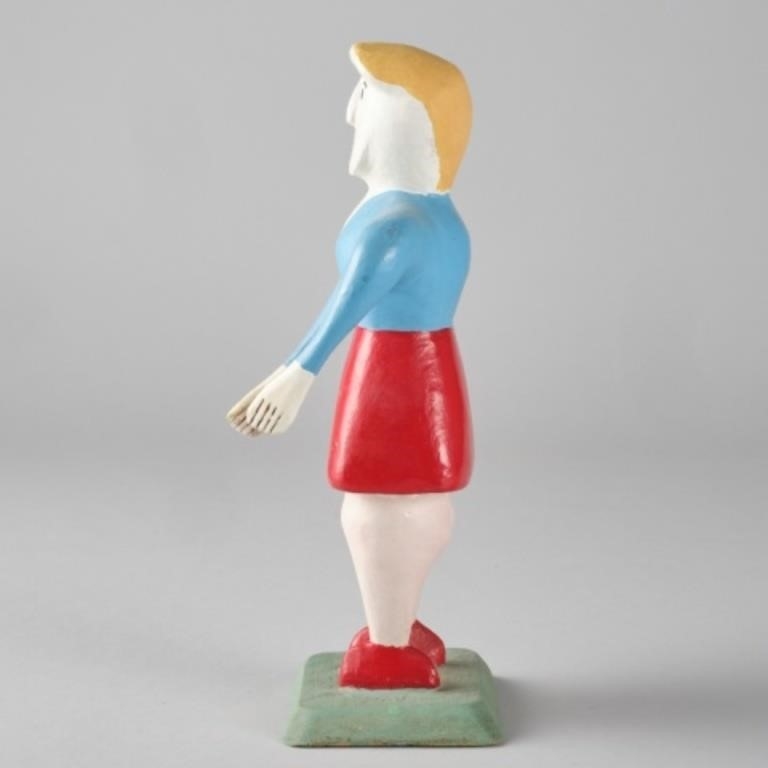 Charlie Tanner | WOMAN CARVING BY CHARLIE TANNER (1979) | MutualArt