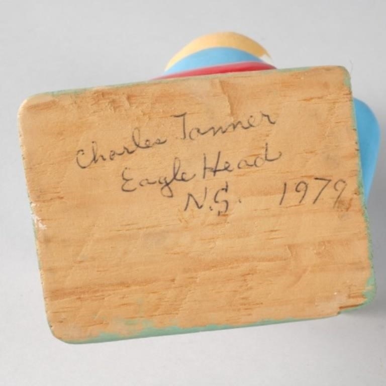 Charlie Tanner | WOMAN CARVING BY CHARLIE TANNER (1979) | MutualArt