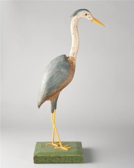 Michel Fortin | HERON CARVING BY MICHEL FORTIN | MutualArt
