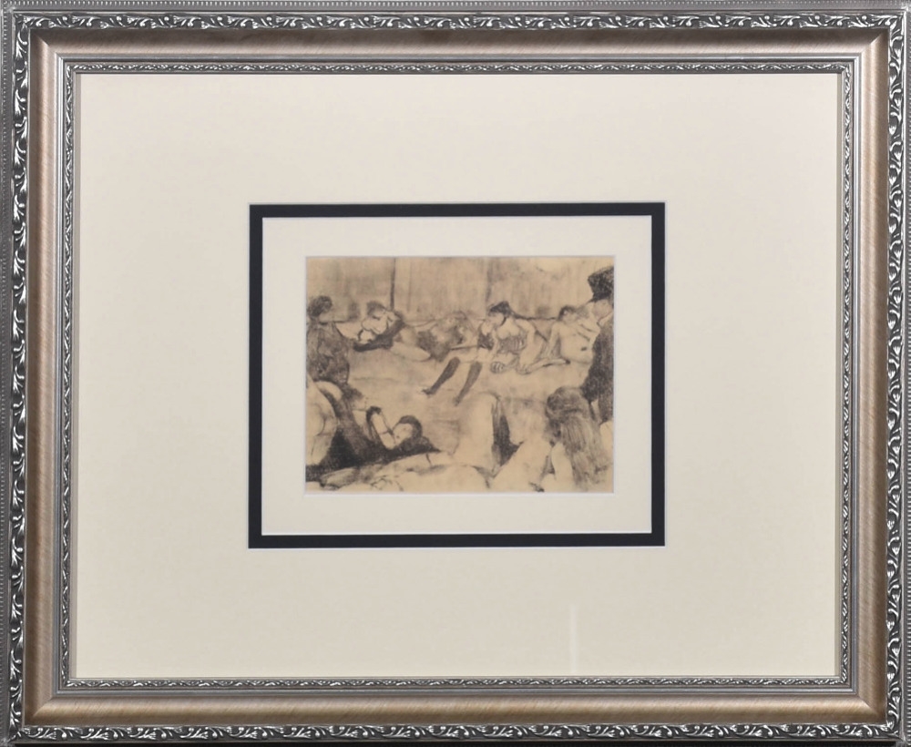 Edgar Degas | Au Salon c1948 | MutualArt