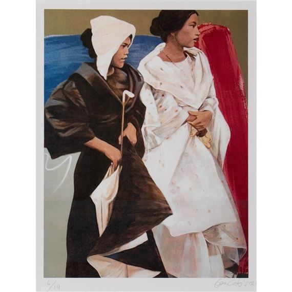 Ben Cabrera | Untitled (Two Women) (2021) | MutualArt