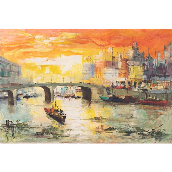 Enrico Zablan | Jones Bridge | MutualArt
