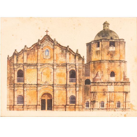 Rodolfo Ragodon | Church of Liliw, Laguna | MutualArt