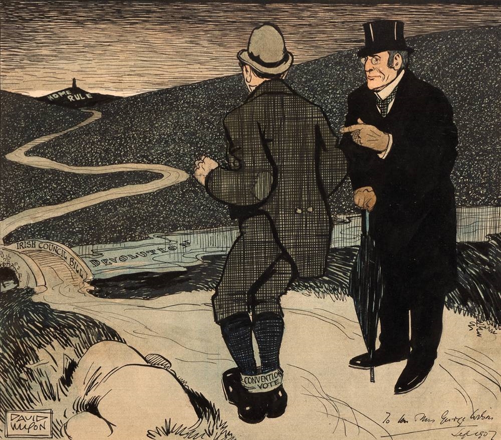 David Wilson | Home Rule cartoon | MutualArt