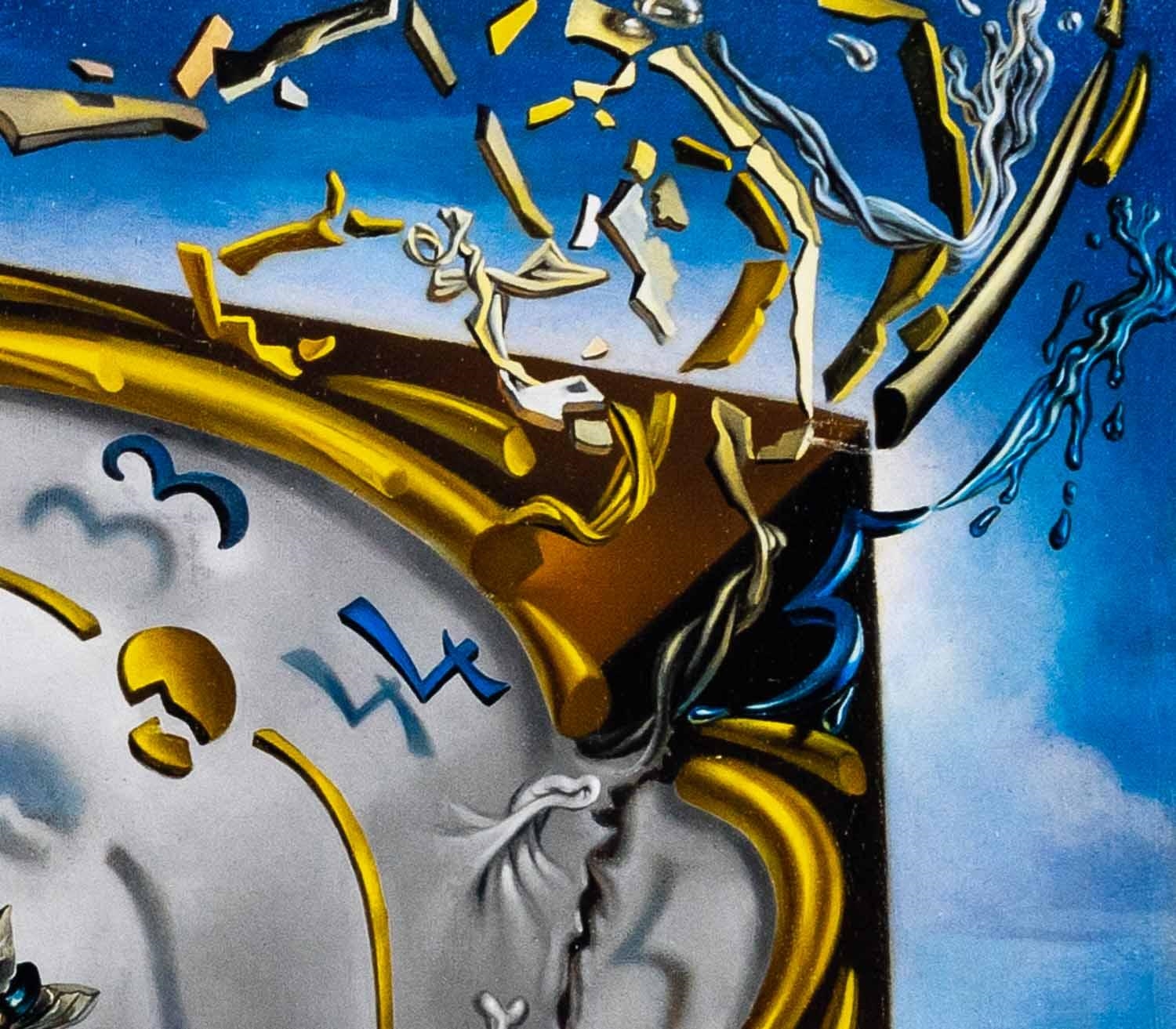 Salvador Dalí | Montre Molle au Moment de sa Premiere Explosion | MutualArt