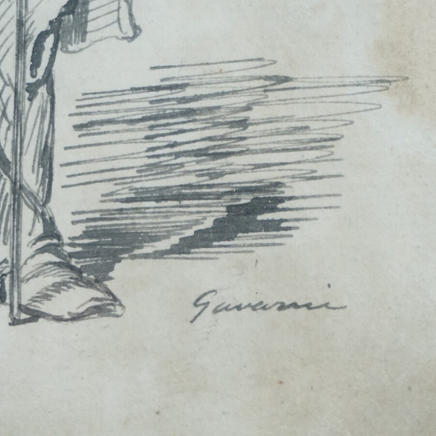 Paul Gavarni | Gendarme | MutualArt