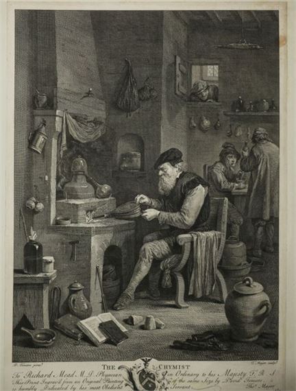 David Teniers the Younger | The chymist (1750) | MutualArt
