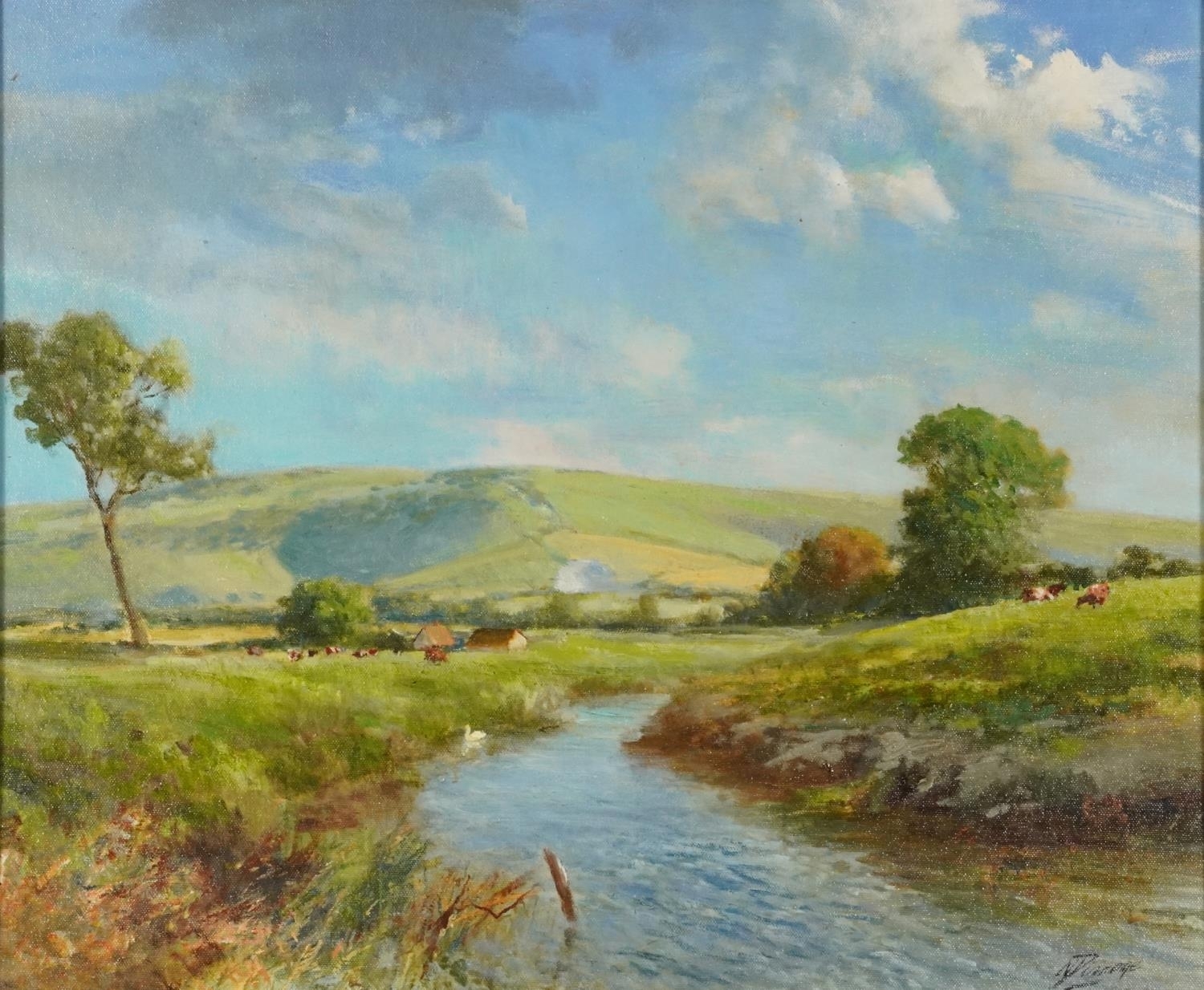 Norman Dinnage | Windover Hill and Cuckmere | MutualArt