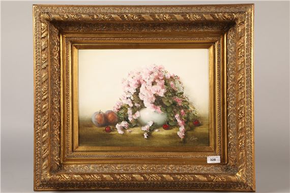 Judith Levin | Still life with cherries | MutualArt