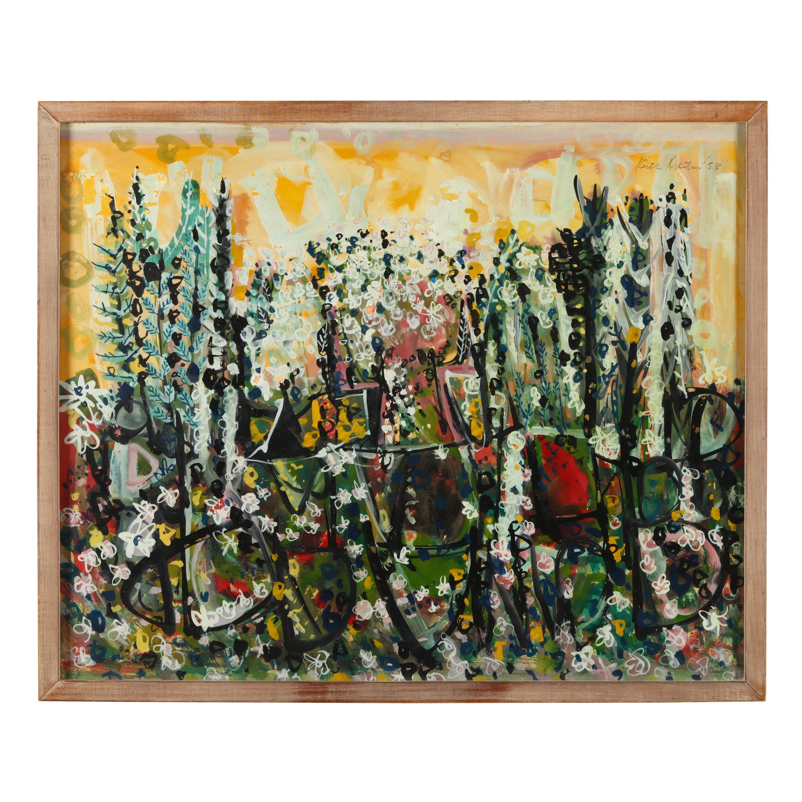 Keith Morrow Martin | Spring Landscape (1953) | MutualArt
